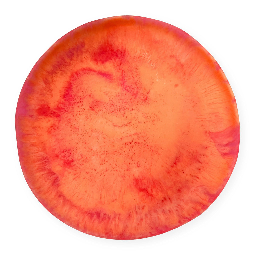 Super Large Resin Swirl Platter Persimmon – Little & Fox