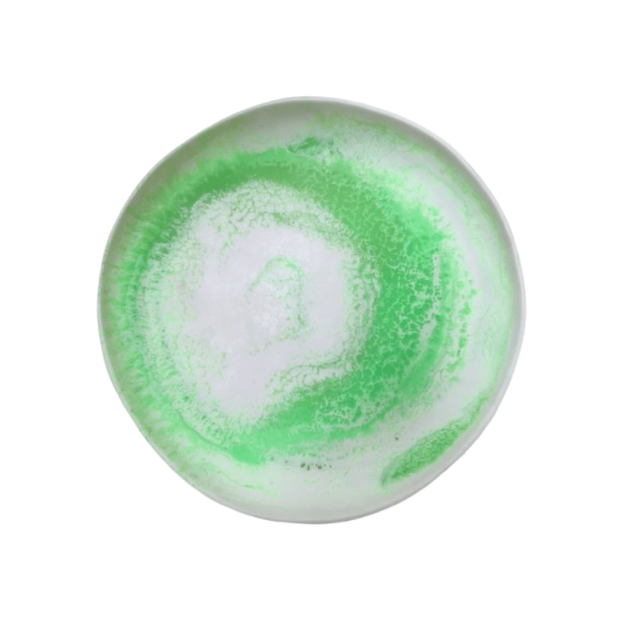 Super Large Resin Swirl Platter Arctic green – Little & Fox