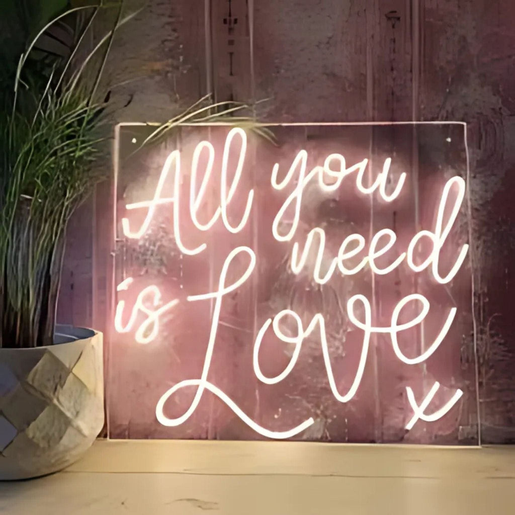 All You Need Is Love – Neon Sign – Little & Fox