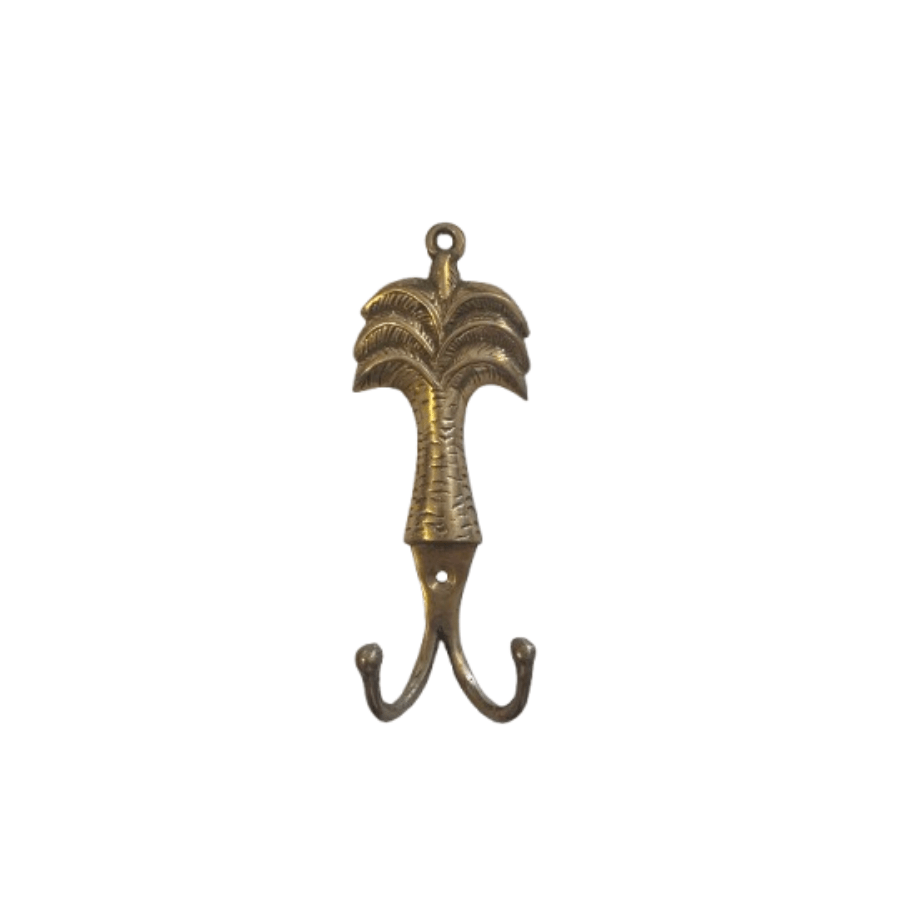 Brass Double Palm Tree Hook – Little & Fox