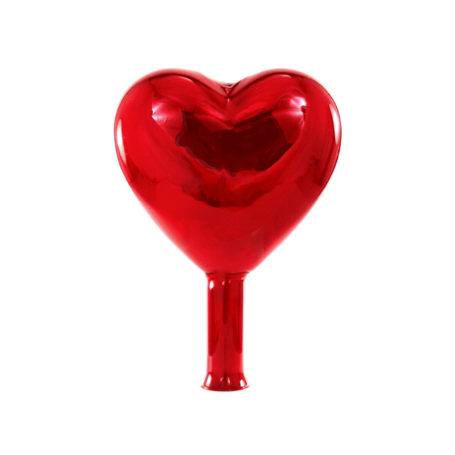 Red Glass Heart Tree Topper – Little & Fox