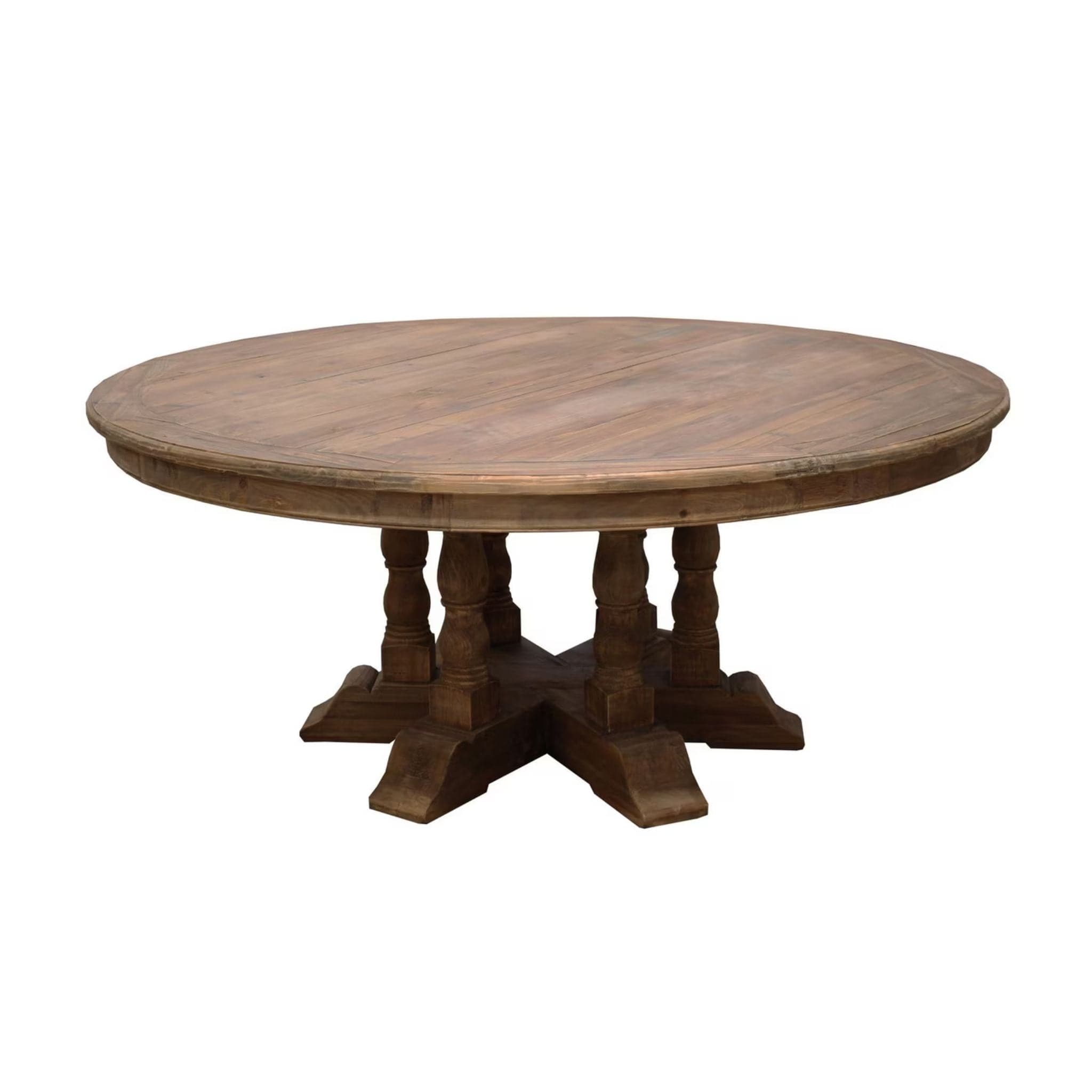 Heritage Pine Bristol Dining Table – 6 Seater Table | Little & Fox