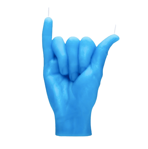 Blue Shaka Candle Hand – Little & Fox